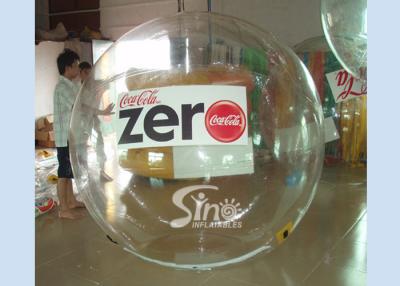 Cina 2 palle di camminata dell'acqua gonfiabile trasparente dei bambini e degli adulti del diametro dei mts da vendere da cino Inflatables in vendita