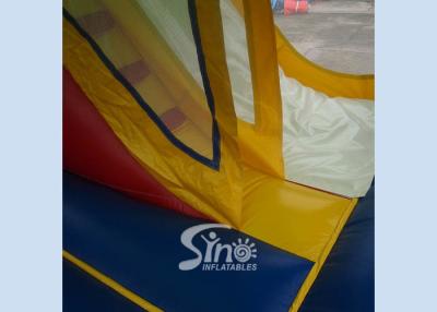 Cina casa di rimbalzo di paradiso dei bambini dei pannelli di tema 4in1 con il cerchio di pallacanestro dello scorrevole N dentro in vendita