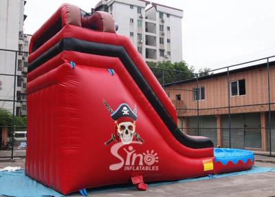 China 17 pulgadas - toboganes acuáticos inflables del alto tema comercial al aire libre del pirata para los partidos en venta