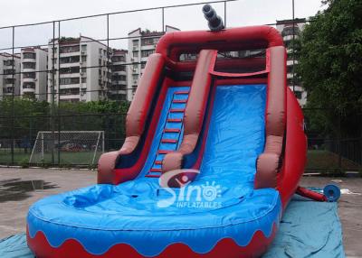 China 17 pulgadas - toboganes acuáticos inflables del alto tema comercial al aire libre del pirata para los partidos en venta