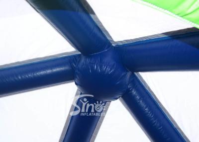 China la calidad comercial 5in1 embroma el juego combinado inflable del cocodrilo con la diapositiva para al aire libre usado en venta