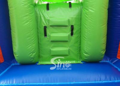 China la calidad comercial 5in1 embroma el juego combinado inflable del cocodrilo con la diapositiva para al aire libre usado en venta