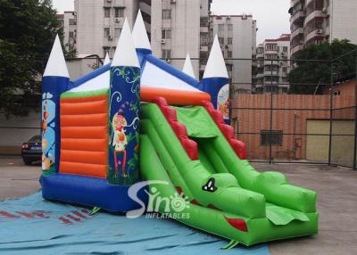 China la calidad comercial 5in1 embroma el juego combinado inflable del cocodrilo con la diapositiva para al aire libre usado en venta