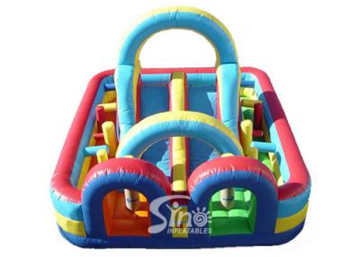 Cina Gioco interattivo gonfiabile dei grandi bambini variopinti all'aperto giganti di divertimento per divertimento in vendita