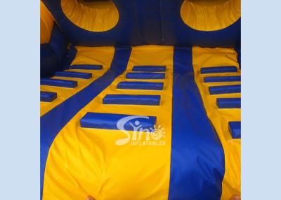 China Openlucht 12 mts snakken Robijnrode Opblaasbare de Hinderniscursus van Kinderenbrumbies die van Beste Pvc-Geteerd zeildoek van Chineesinflatables wordt gemaakt Te koop
