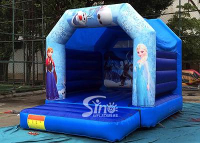 China A categoria comercial caçoa o castelo bouncy congelado com o telhado feito do encerado do pvc 610g/m2 à venda