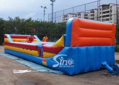 China Openlucht Dubbele Steeg Opblaasbare Bungee die met Basketbal in werking dat wordt gesteld dat van Chineesinflatables werpt Te koop