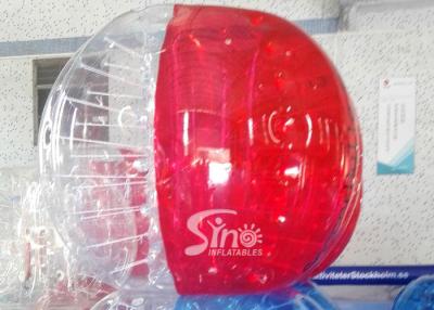 中国 耐久財はNの大人TPUの屋外の遊ぶサッカー ゲームのための膨脹可能なzorbのサッカー ボールをからかいます 販売のため