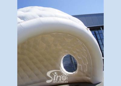 China 7x5m beweegbare buitenreclame witte opblaasbare golftent voor beurzen of promoties Te koop