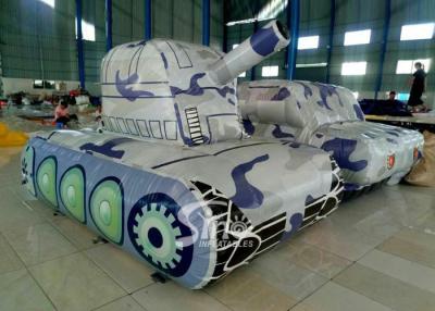 China Uso comercial del laser de la etiqueta de los equipos del ejército inflable inflable al aire libre del tanque para el campo inflable al aire libre de Paintball en venta