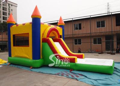 China Het Kasteel van waterbouncy met Dia en Pool/Basketbalhoepel voor Binnenplaats Te koop