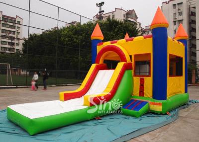Cina Innaffi il castello rimbalzante con lo scorrevole e lo stagno/cerchio di pallacanestro per il cortile in vendita