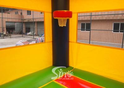 China Het Kasteel van waterbouncy met Dia en Pool/Basketbalhoepel voor Binnenplaats Te koop