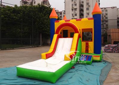 China Het Kasteel van waterbouncy met Dia en Pool/Basketbalhoepel voor Binnenplaats Te koop