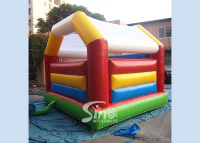 Cina Il castello rimbalzante gonfiabile del grado commerciale con lo scorrevole per i bambini all'aperto fa festa in vendita