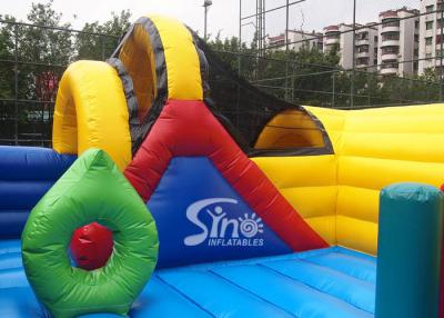 Cina Gigante adulto all'aperto del mondo del mare del bambino N che scala la città gonfiabile di divertimento con lo scorrevole del tunnel per i bambini e gli adulti in vendita