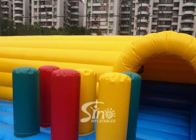 Cina Gigante adulto all'aperto del mondo del mare del bambino N che scala la città gonfiabile di divertimento con lo scorrevole del tunnel per i bambini e gli adulti in vendita