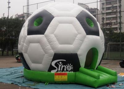 China Het openlucht van de de Tijdvoetbal van de Jonge geitjespartij Kasteel van Bouncy Opblaasbare met 0.55mm het geteerde zeildoek van pvc Te koop
