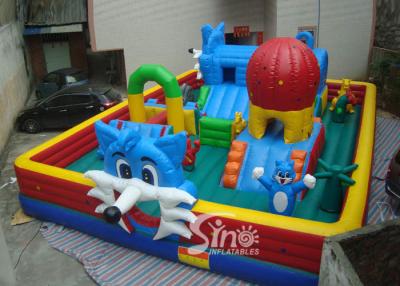 Cina Terra gonfiabile all'aperto di divertimento del gatto del giocattolo felice del bambino dalla Cina cino Inflatables in vendita