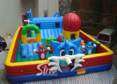 Cina Terra gonfiabile all'aperto di divertimento del gatto del giocattolo felice del bambino dalla Cina cino Inflatables in vendita