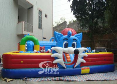 Cina Terra gonfiabile all'aperto di divertimento del gatto del giocattolo felice del bambino dalla Cina cino Inflatables in vendita