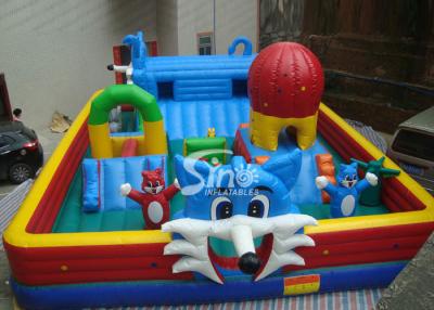 Cina Terra gonfiabile all'aperto di divertimento del gatto del giocattolo felice del bambino dalla Cina cino Inflatables in vendita