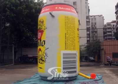 Cina alta latta di birra gonfiabile gigante messicana della lager N.B.: di stile di 5m con stampa completa di Digital per la pubblicità all'aperto in vendita