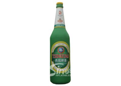 Cina 5 metri all'aperto dell'alta bottiglia di birra gonfiabile con disponibile leggero del LED per la promozione della birra di Tsing-Tao in vendita