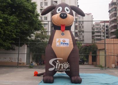 Cina 5 metri di cane gonfiabile del grande cucciolo all'aperto adorabile d'altezza per la pubblicità della decorazione in vendita