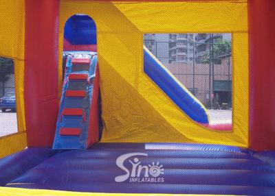 China Casa combinada inflable mojada de la despedida de los niños del tema al aire libre de la princesa con la diapositiva de la fábrica de Guangzhou en venta