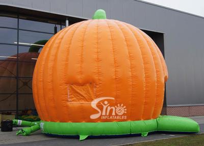 中国 キッズパーティー屋外での使用にハロウィンかぼちゃインフレータブルバウンスハウス 販売のため
