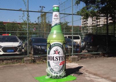 Cina 3 metri di bottiglia di birra gonfiabile d'altezza con stampa digitale per la promozione della birra di Holsten in vendita