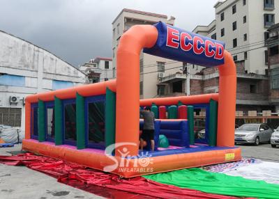 Cina Adulti giganti di divertimento che ostacolano corsa ad ostacoli gonfiabile per il partito di esecuzione di sfida in vendita