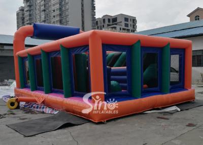 Cina Adulti giganti di divertimento che ostacolano corsa ad ostacoli gonfiabile per il partito di esecuzione di sfida in vendita