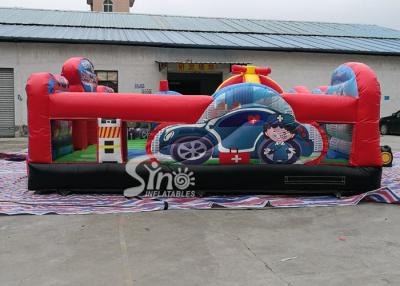 Cina Campo da giuoco gonfiabile del parco di Amusemenet della squadra gigante di salvataggio per divertimento all'aperto dei bambini in vendita