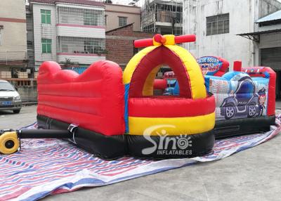 Cina Campo da giuoco gonfiabile del parco di Amusemenet della squadra gigante di salvataggio per divertimento all'aperto dei bambini in vendita