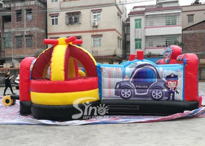 Cina Campo da giuoco gonfiabile del parco di Amusemenet della squadra gigante di salvataggio per divertimento all'aperto dei bambini in vendita