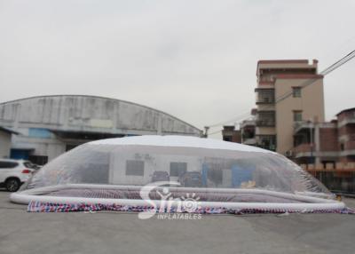 China Van de het Zwembaddekking van de douanegrootte Opblaasbare de Koepeltent met Waterbuis voor Zwembadgebruik Te koop