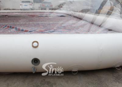 China Van de het Zwembaddekking van de douanegrootte Opblaasbare de Koepeltent met Waterbuis voor Zwembadgebruik Te koop