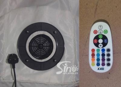Cina 8' tubo portatile del cubo di x8 ha condotto la cabina gonfiabile della foto per gli eventi di nozze o fa festa la notte in vendita