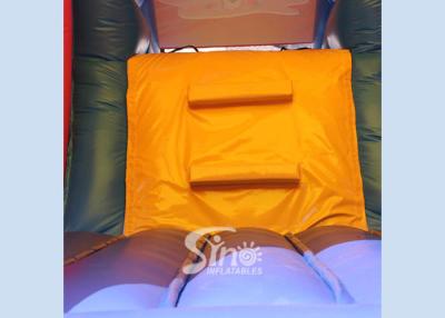Cina Scorrevole rosa di principessa Carriage Inflatable Bouncy Castle dei bambini con materiale senza piombo in vendita
