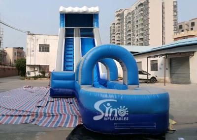 Cina Acquascivoli gonfiabili bambini commerciali all'aperto di esplosione dei grandi per la tela cerata del PVC del parco 0.55mm dell'acqua in vendita
