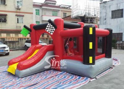 China Crianças exteriores comerciais Combos vermelho com corrediça para o parque de diversões à venda