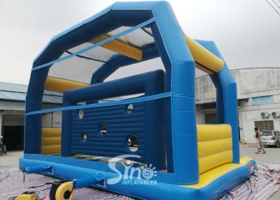 Cina Tiro gonfiabile di scopo di calcio dei giochi di sport degli adulti dei bambini N con il grande cuscinetto di salto per i giochi interattivi in vendita