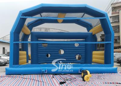 Cina Tiro gonfiabile di scopo di calcio dei giochi di sport degli adulti dei bambini N con il grande cuscinetto di salto per i giochi interattivi in vendita