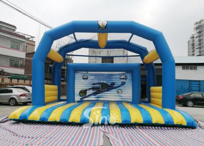 Cina Tiro gonfiabile di scopo di calcio dei giochi di sport degli adulti dei bambini N con il grande cuscinetto di salto per i giochi interattivi in vendita
