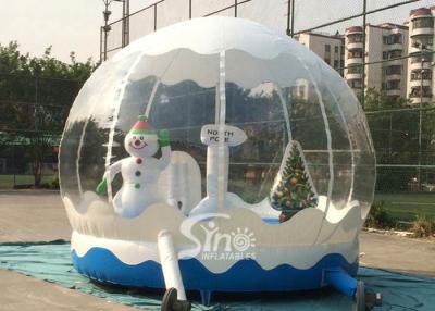 China Crianças infláveis do boneco de neve exterior da casa do salto que saltam o leão-de-chácara para o jardim à venda