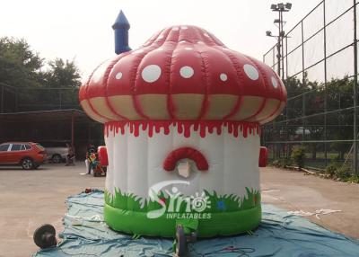 China O salto inflável cogumelo interno/exterior das crianças abriga o anúncio publicitário à venda