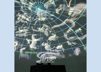 Cina Planetario gonfiabile di uso dell'aria delle tende della proiezione gonfiabile commerciale della doppia porta in vendita