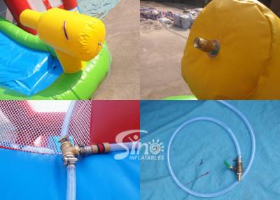 Китай Дом прыжка воды детей раздувной комбинированный с водяным пистолетом н бассейна сделанным из самого лучшего брезента пвк продается